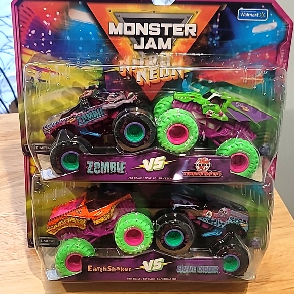 monster jam | Toys | Monster Jam Walmart Exclusive 4 Truck Bundle ...